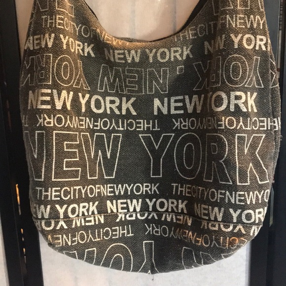 Robin Ruth | Bags | Robin Ruth New York Greywhite Canvas Bag | Poshmark